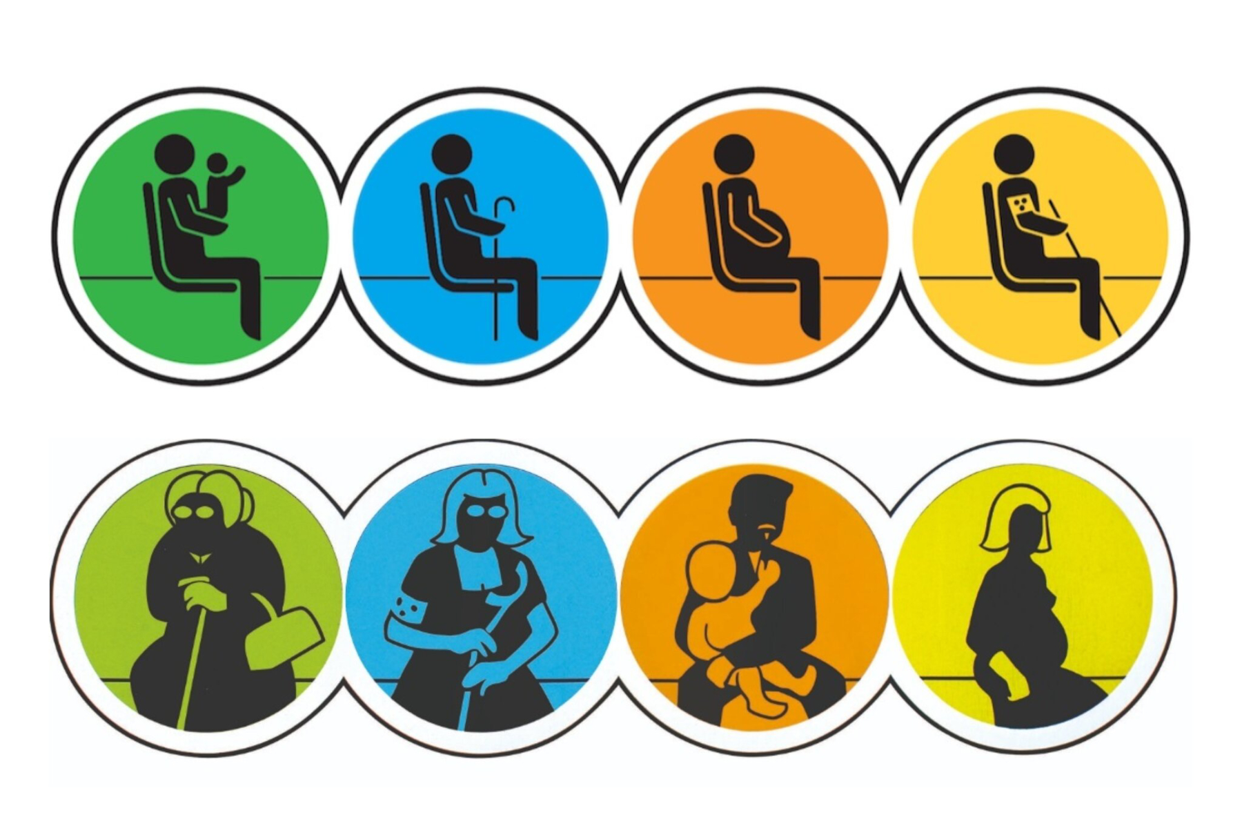 Wiener Linien Updates Seat Symbols for Accessibility and Inclusion ...