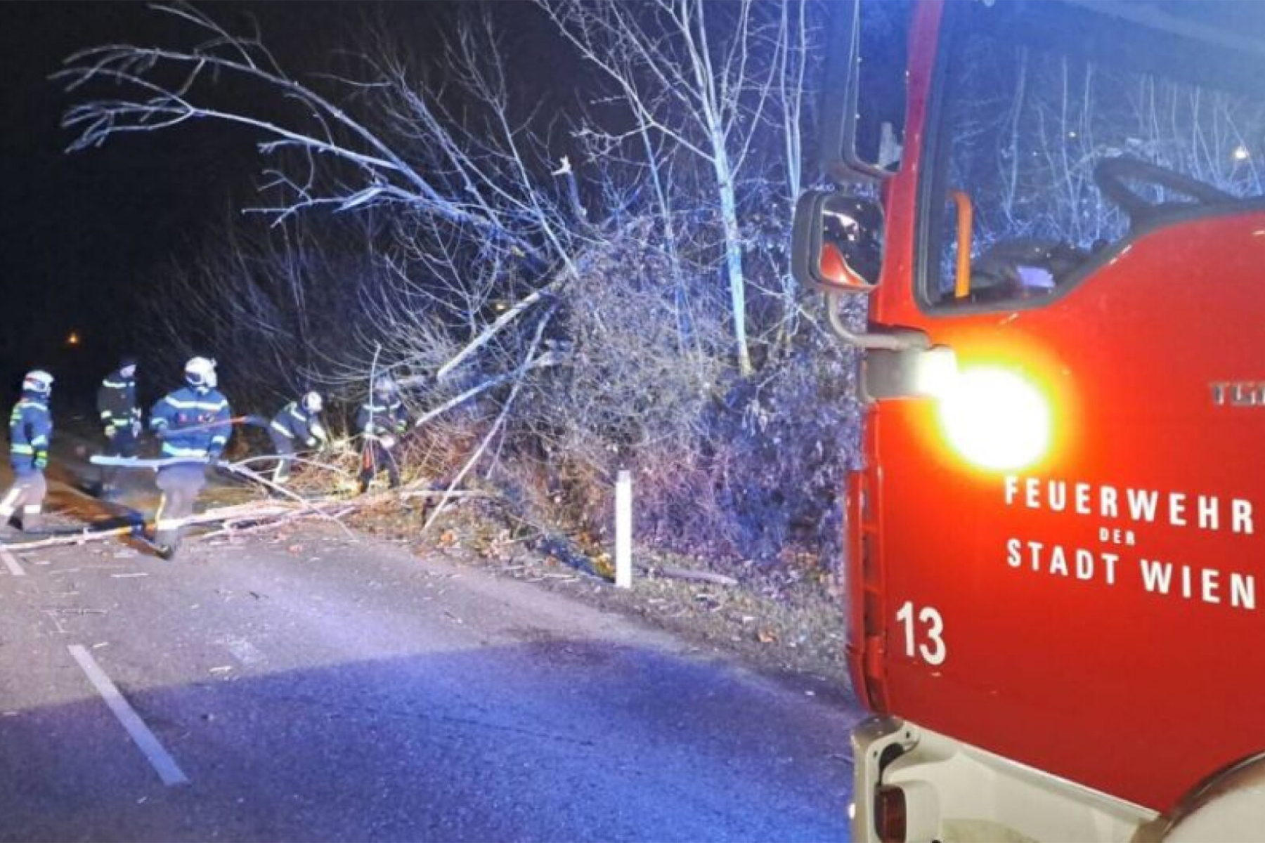 Storm Hits Eastern Austria, Fire Crews Work Through the Night - The ...
